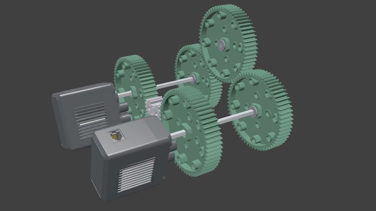 Differential transmission - power takeoff from the drivetrain motors ...