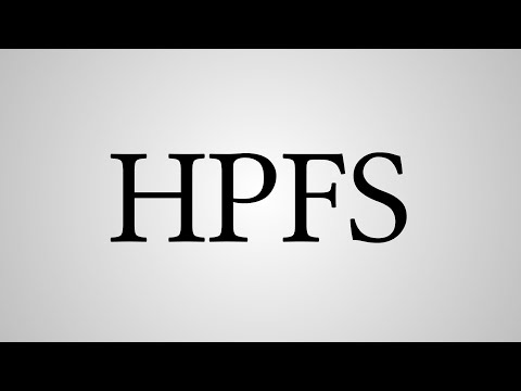 What Does "HPFS" Stand For?