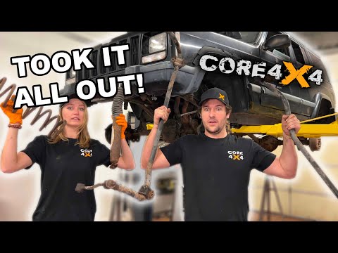 Core 4x4 XJ Cherokee Lift Kit Install