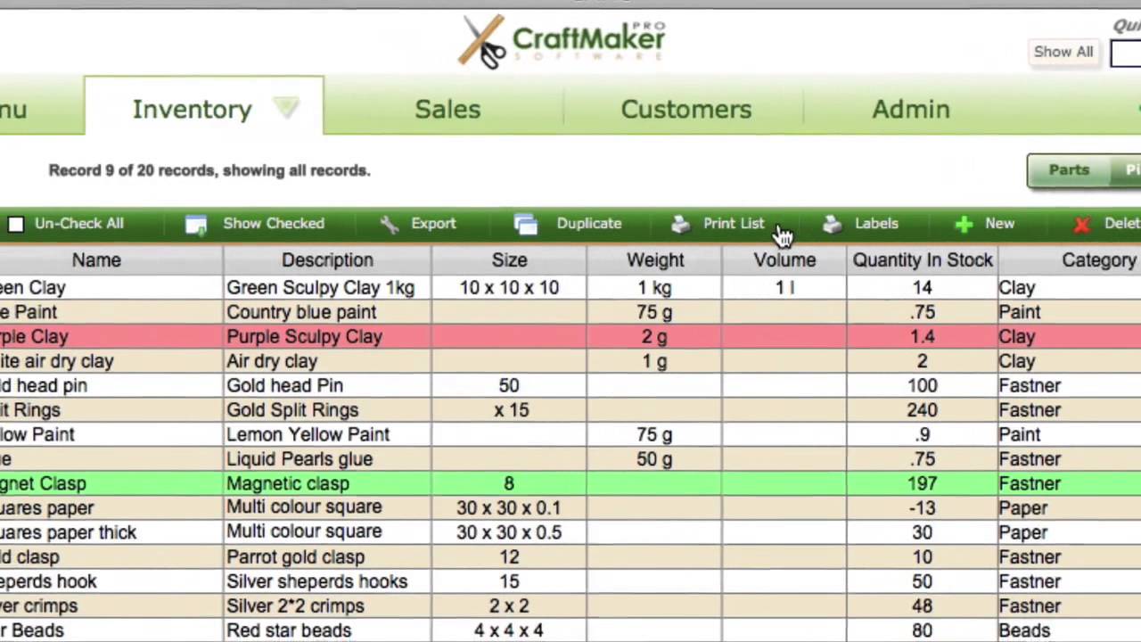 Navigating Craft Maker Pro
