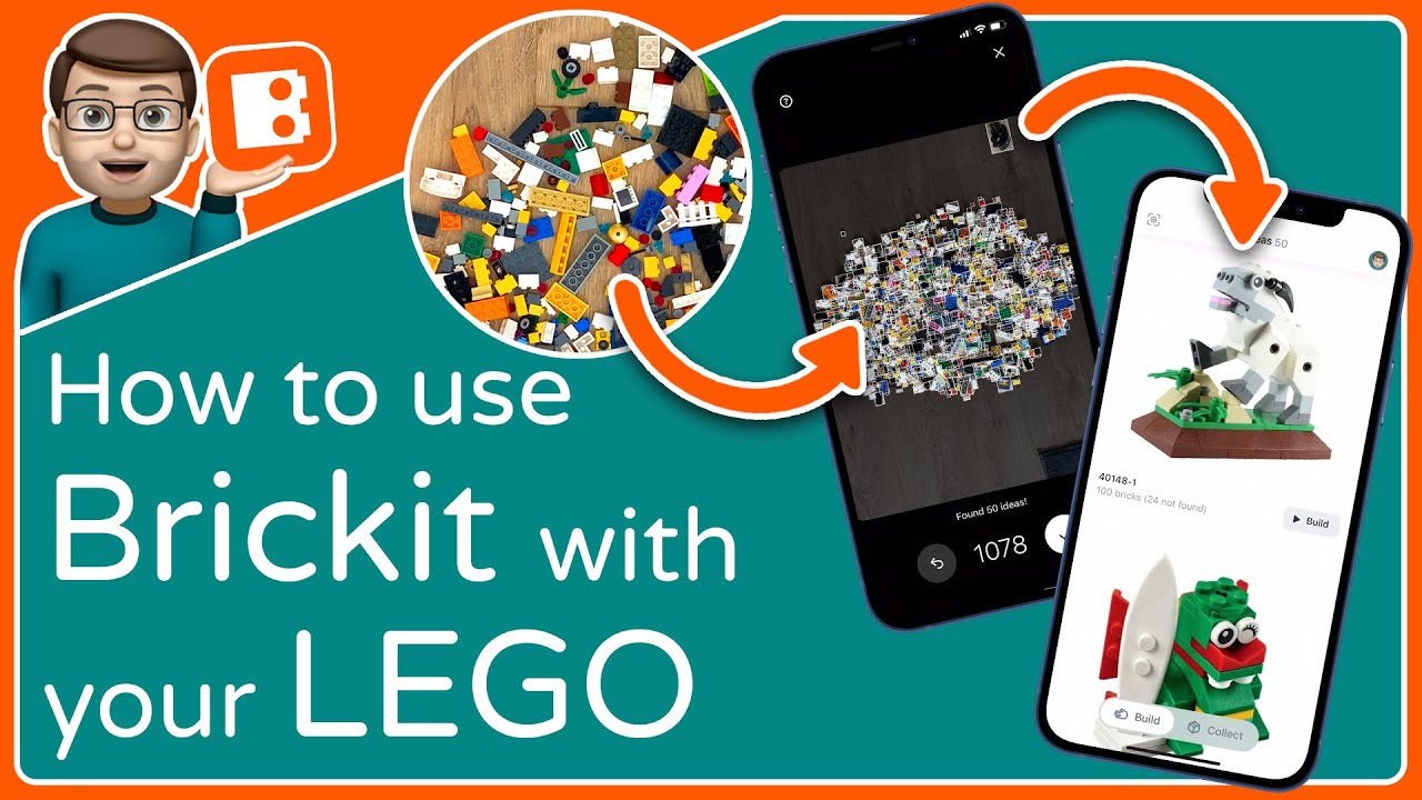 How to use BRICKIT to SCAN, ORGANISE and REBUILD your LEGO  |  (This is almost MAGIC!)