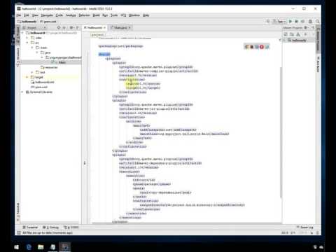How to install JDK 8 and Intellij Idea 15 and create a simple project using Maven 3.