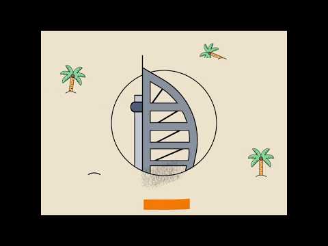 Dubai Animated Icon