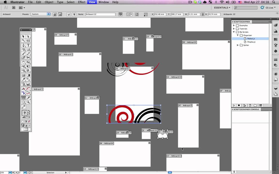 adobe illustrator | scriptographer