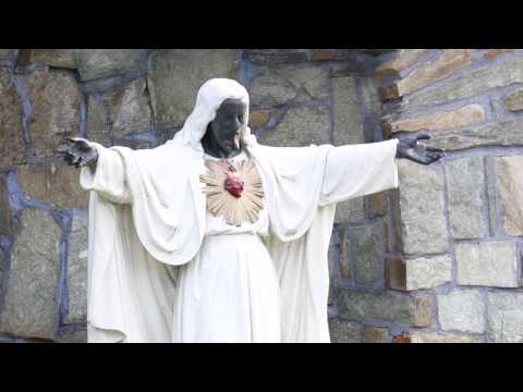 Detroit 1967 - Sacred Heart of Jesus Statue
