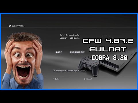 How To Install 4.87.2 CFW CEX Only With COBRA 8.20 By EVILNAT (2021)