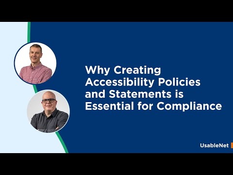 Why Creating Accessibility Policies and Statements is Essential for Compliance