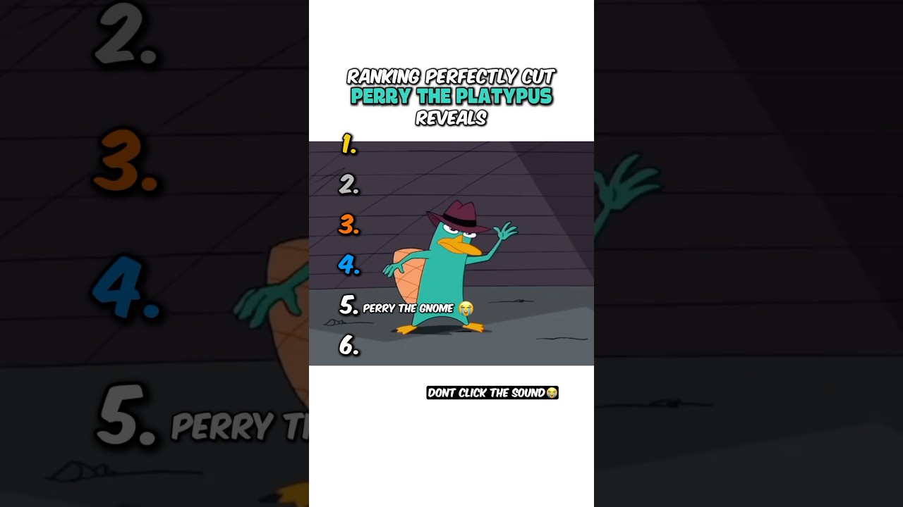Ranking Perry The Platypus Reveals 😭