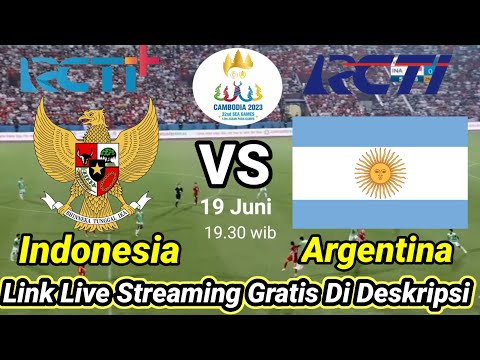 Gratis‼️LINK LIVE STREAMING INDONESIA VS Argentina FIFA MATCHDAY Online 2023