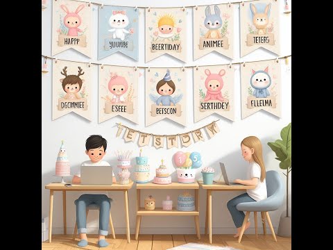 5 Reasons Why You Need a Personalized Bunting Banner for Your Next Event!#zazzlemade#personalizedgif
