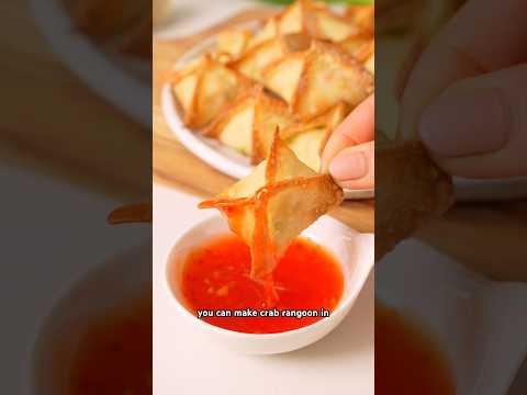 Air Fryer Crab Rangoon is a healthier and mess-free version of the classic takeout dish!