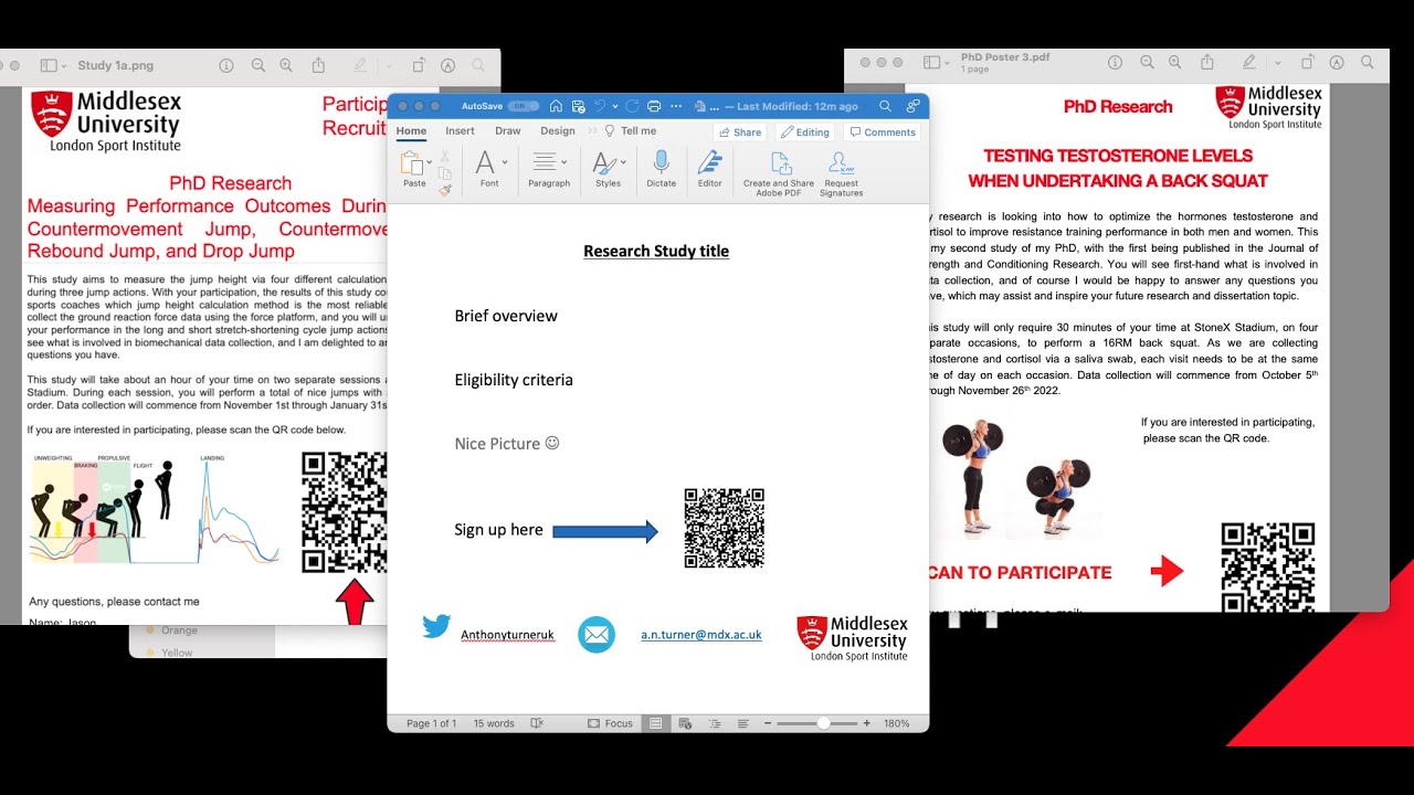 Recruiting Research Participants