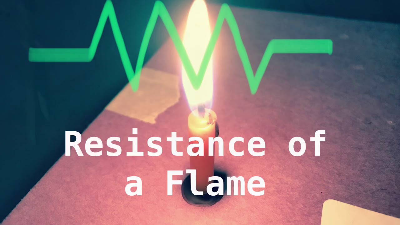 Measuring the Resistance of a Flame with a Multimeter
