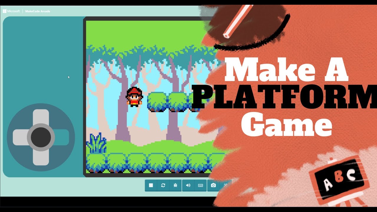 MakeCode Arcade - Make A Platform Jumper