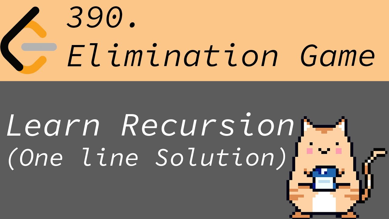 Leetcode Medium 390, Elimination Game, One line Python solution
