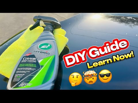 How to Apply Turtle Wax Hybrid Solutions Ceramic Spray Coating