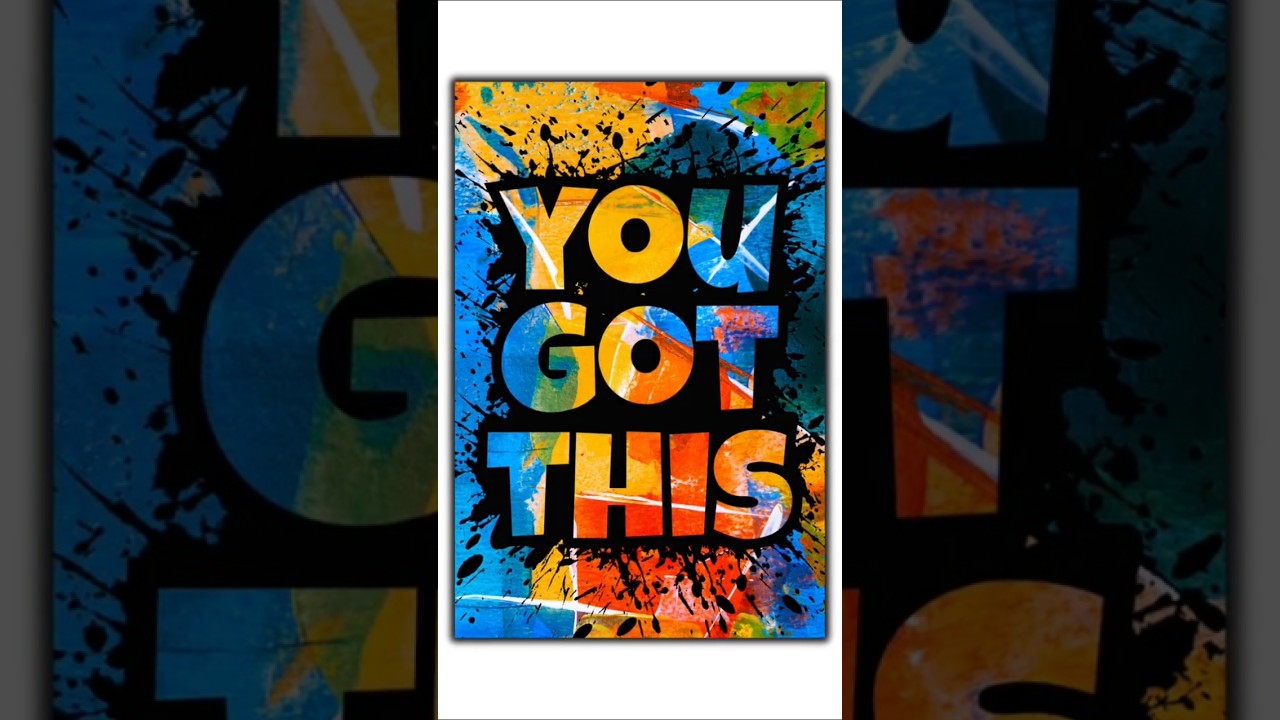Canva Text Effect: Transparent Splash #canva