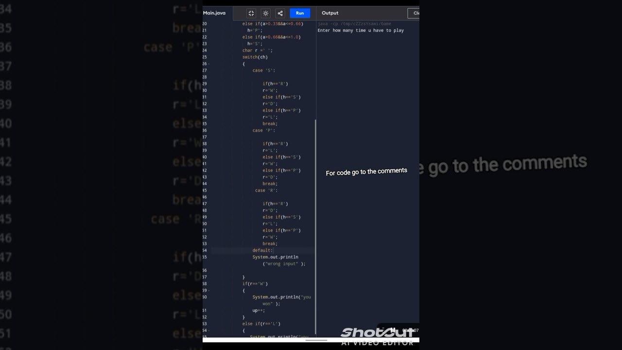 Mastering Java: Rock, Paper, Scissors Game Tutorial