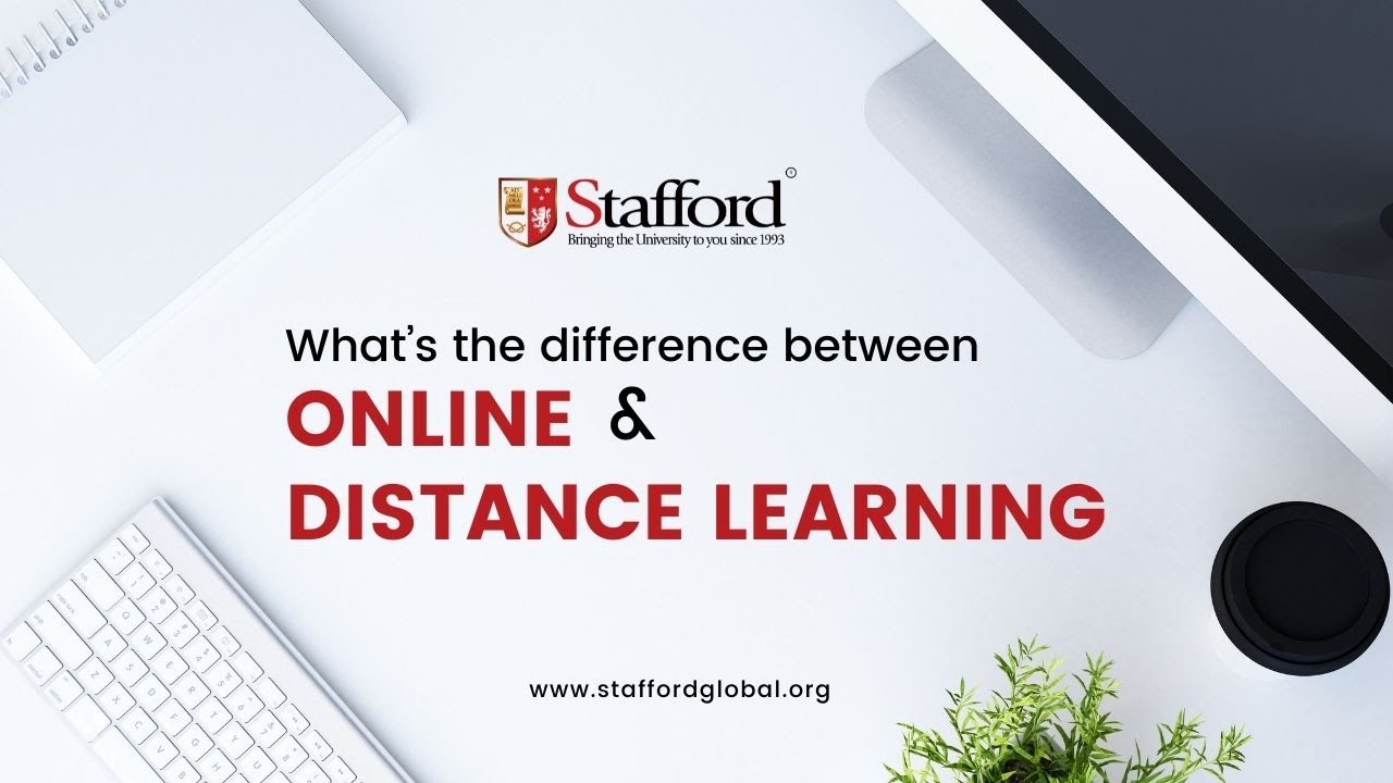 What’s the difference between Online and Distance Learning?