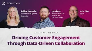Driving Customer Engagement Through Data-Driven Collaboration - Zion & Zion