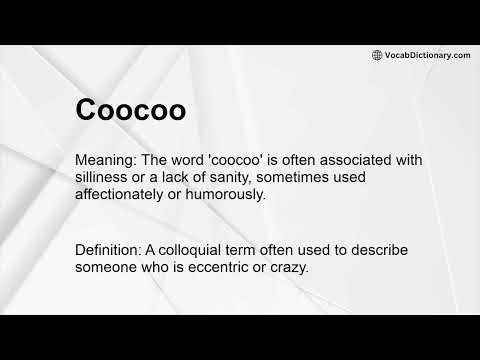 Coocoo Meaning