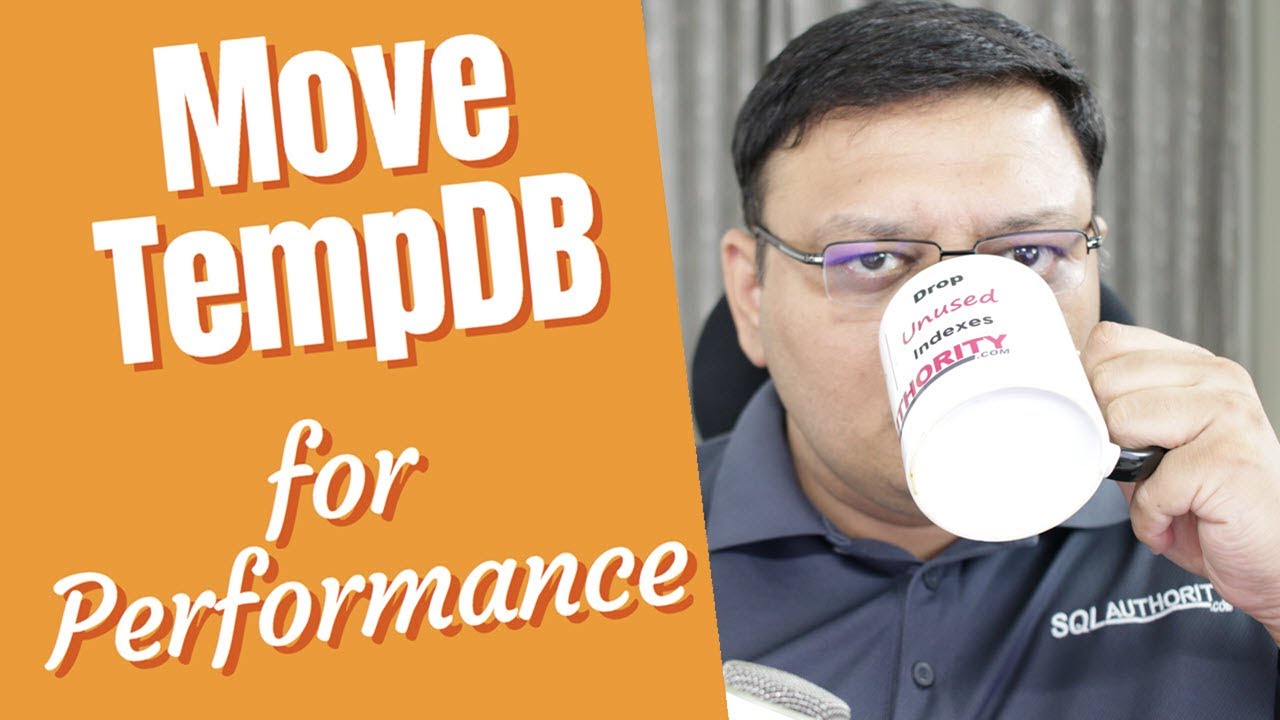 Move TempDB for Performance - SQL in Sixty Seconds 107