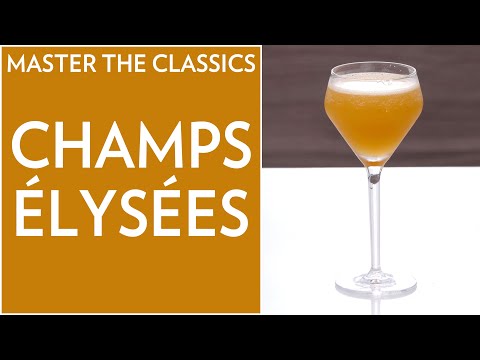 Champs Élysées by The Educated Barfly | Cocktail Explorer