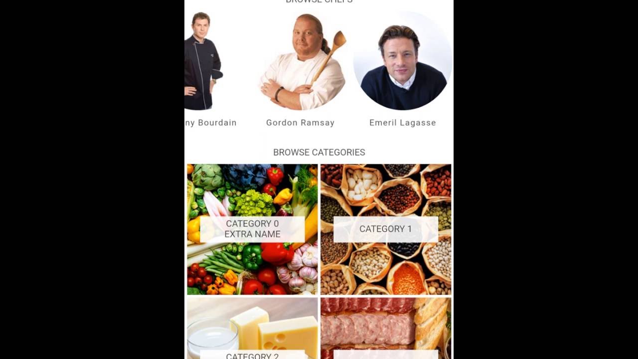 Listing 1 - Ionic Lists & Cards Component