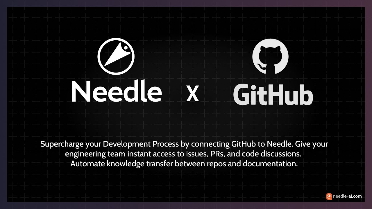 GitHub Meets Needle - Supercharge Your Dev Workflow