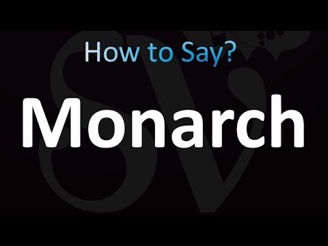 How to Pronounce Monarch (Correctly!)