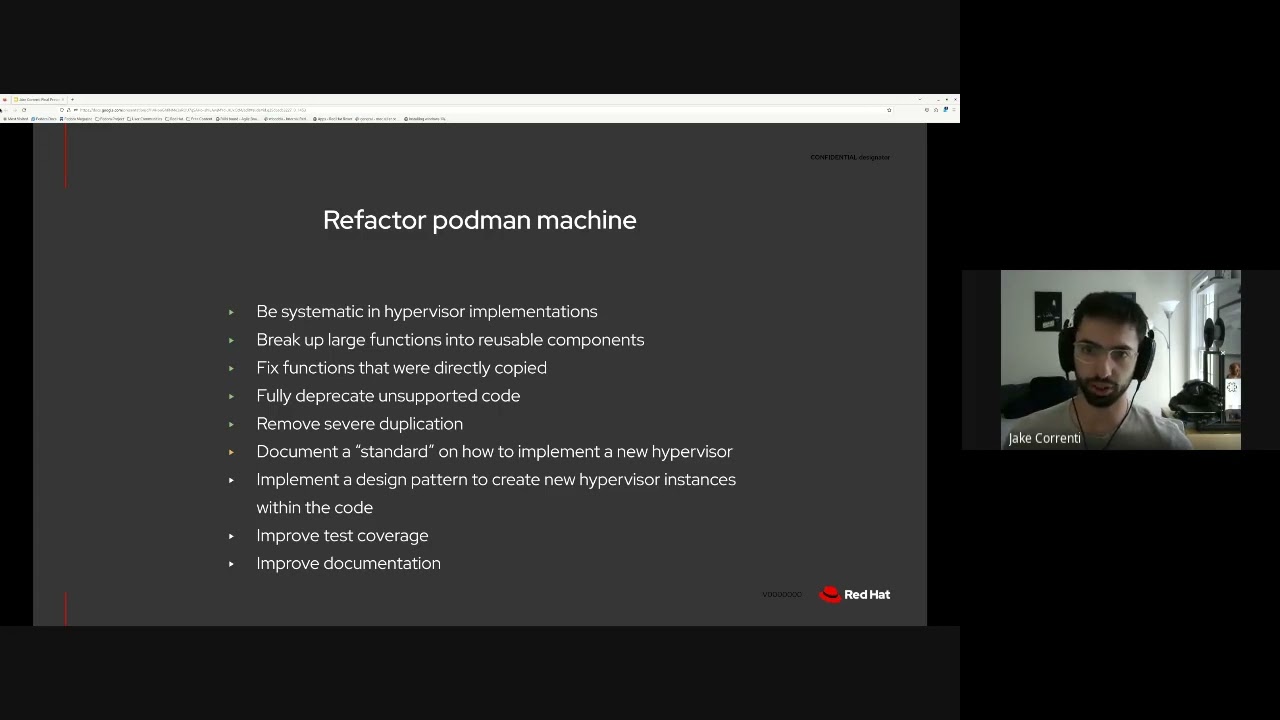 Improving Podman Machine