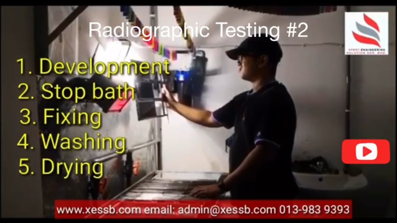 Film Processing in Darkroom - Radiographic Testing in Malaysia (RT) - Xpert Engineering Solution