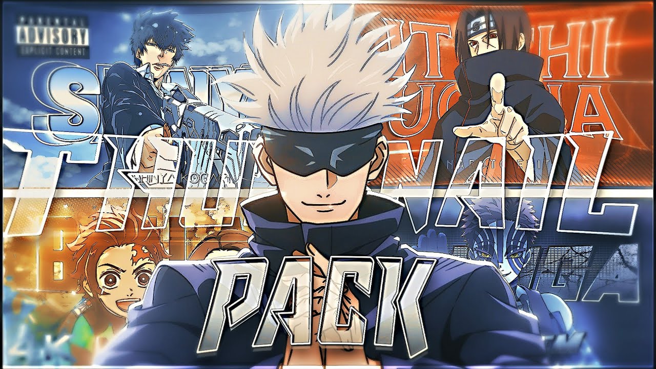 ALIGHT MOTION AMV THUMBNAIL PACK - LIKE MOLOB, BLUBZ, NANIMALO,  FLICK, UNIQUE AND KUROROOX