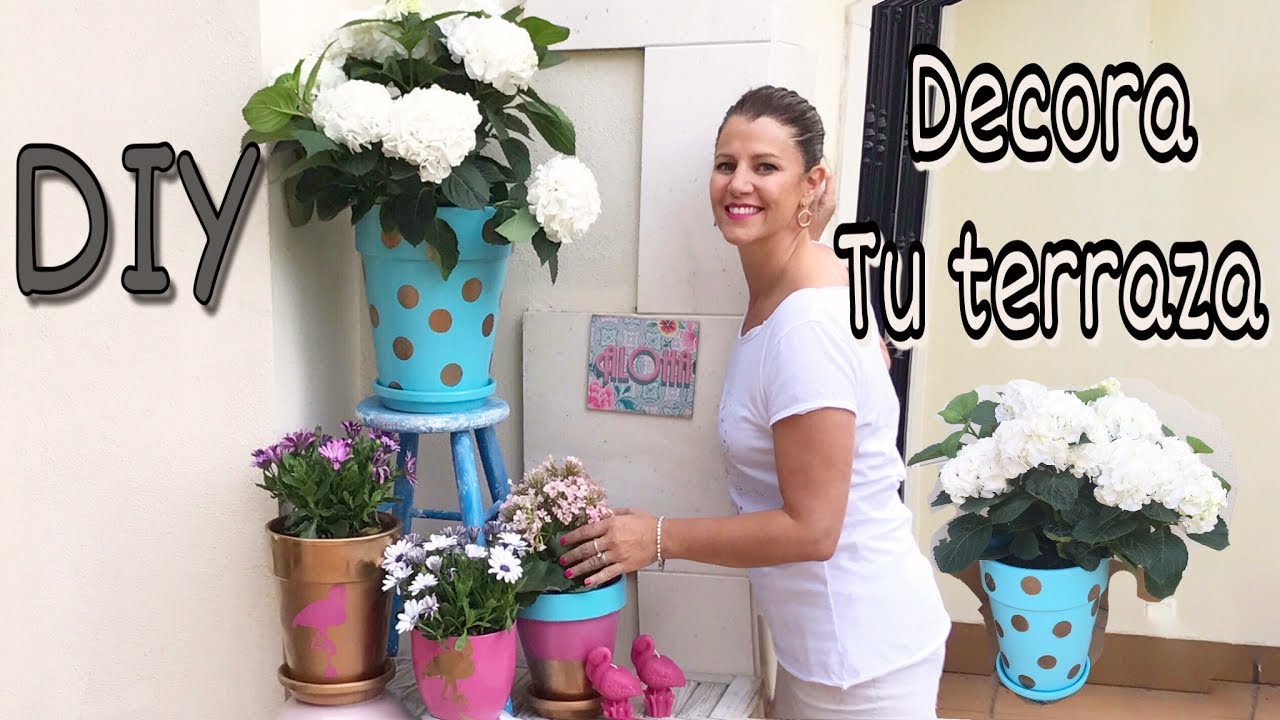 DIY. Macetas 3 ideas para decorarlas | Manualidades