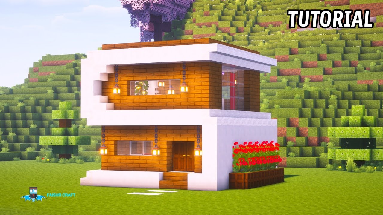 The EASIEST Minecraft House Tutorial! - Minecraft Builders