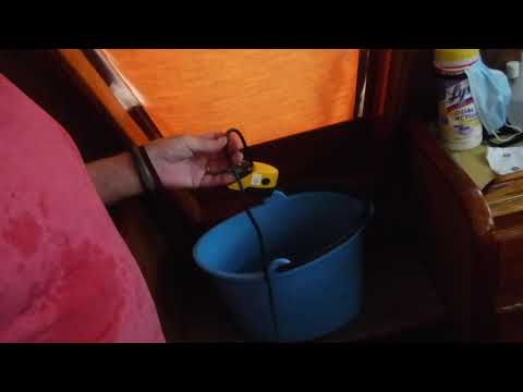 Whale IC bilge pump new sensor test