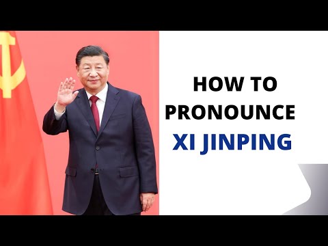 How To Pronounce XI JINPING In English | XI JINPING Pronunciation | How To Say XI JINPING
