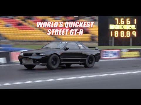 JUNII 7.66@188.9mph - World's Quickest Street GT-R