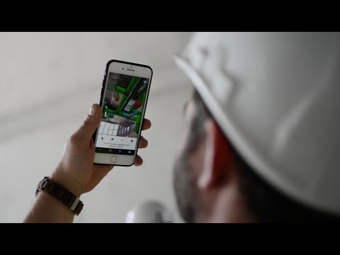 Construction with Augmented Reality + BIM - On site with PORR