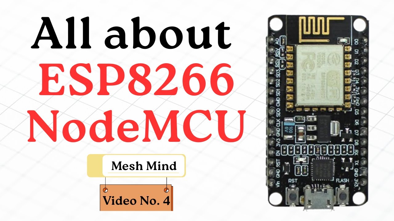 All About ESP8266 NodeMCU | ESP8266 Tutorial, Pinout, Memory, Features & IoT Guide | #esp8266 #iot