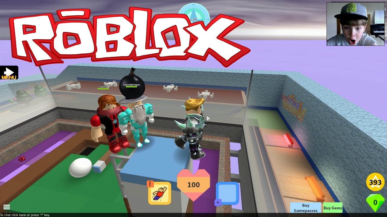 Surviving bombs in Roblox