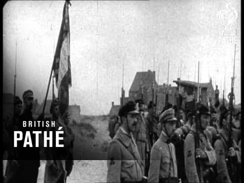Sailors On The Yser Aka French Marines Flag Drill And Charge (1914-1918)