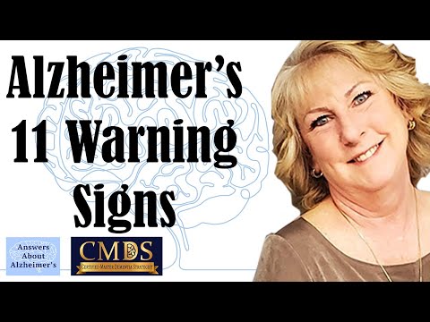 11 Warning Signs Of Alzheimer's And Dementia