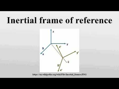 Inertial frame of reference