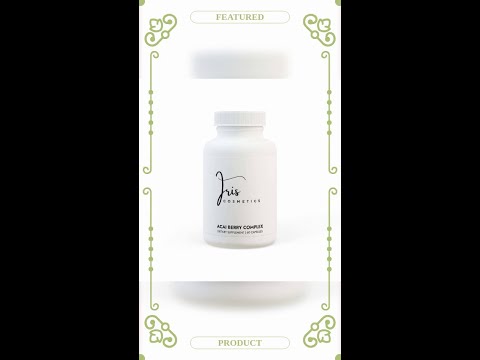 Iris Cosmetics - Acai Berry Complex Supplement (60 Capsules)