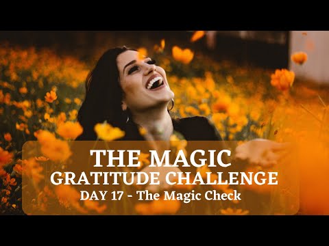 The Magic 28 Day Gratitude Challenge | Day 17 | Magic Check