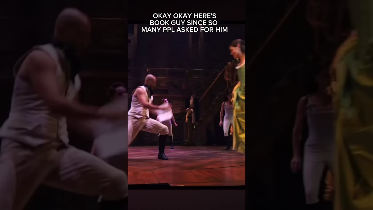 BOOK GUY, FINALLY #hamilton #schuylersisters #bookguy