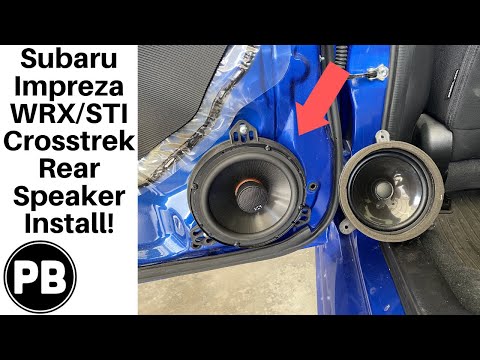 2008 - 2021 Subaru Rear Speaker Install | Impreza, WRX, STI, Crosstrek