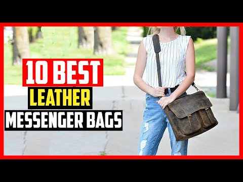 ✅Top 10 Best Leather Messenger Bags for Men in 2024