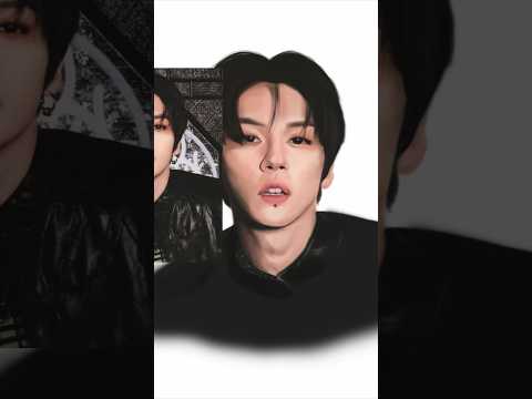 Stray Kids Lee Know speed drawing #kpop #shorts #fanart